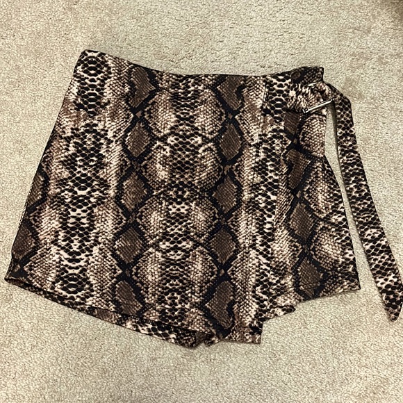 Skirts | Snake Skin Skort | Poshmark